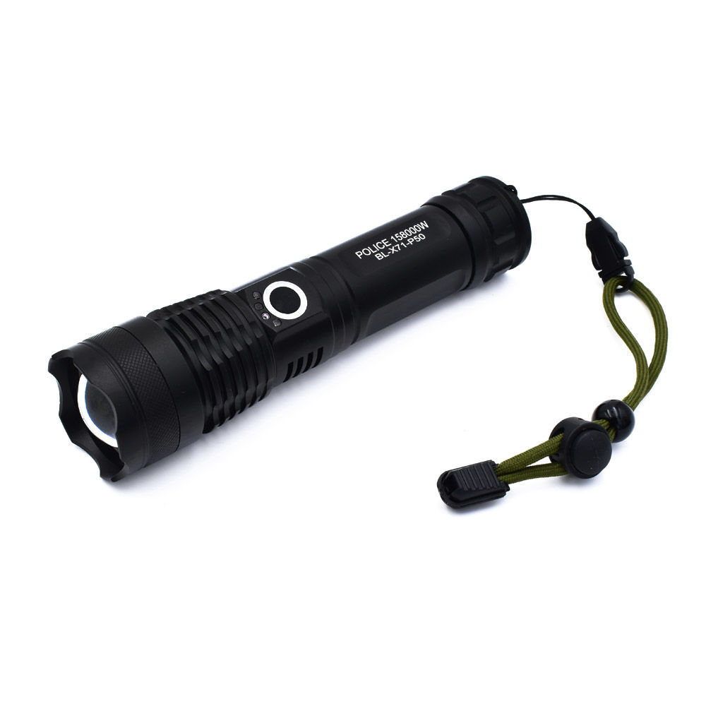 Melesoft - Ηλεκτρονικό Κατάστημα - Online Store. Bailong BL-X71-P50 Φακός Επαναφορτιζόμενος Led